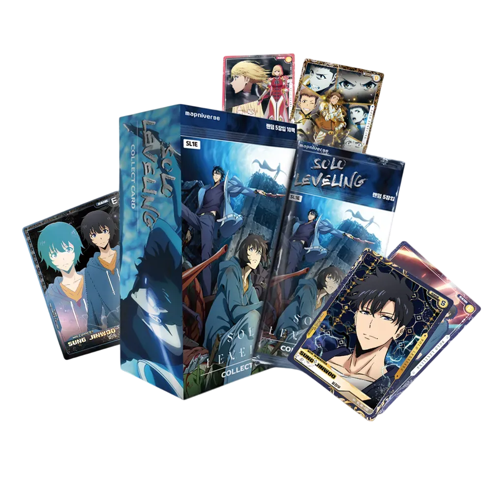 Solo Leveling Collect Card Vol.1 Booster Box Korean Edition ...